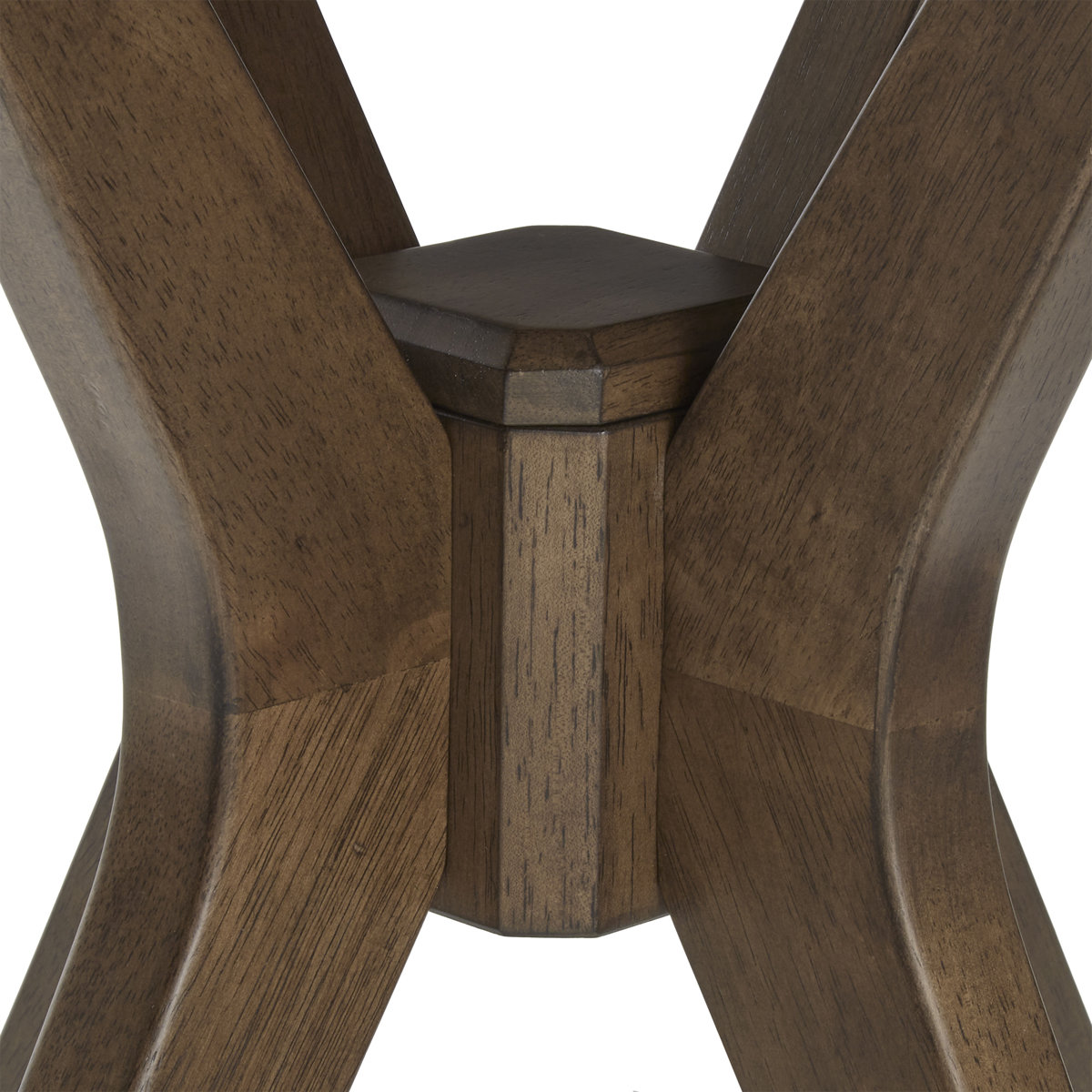 Three Posts™ Kampsville Cross Legs End Table & Reviews | Wayfair