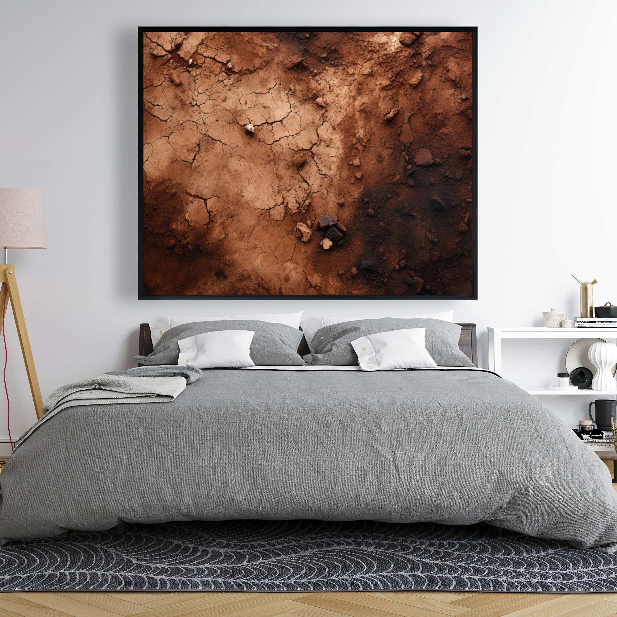 Concius Sales Cracking - 48"x60" Framed canvas | Wayfair