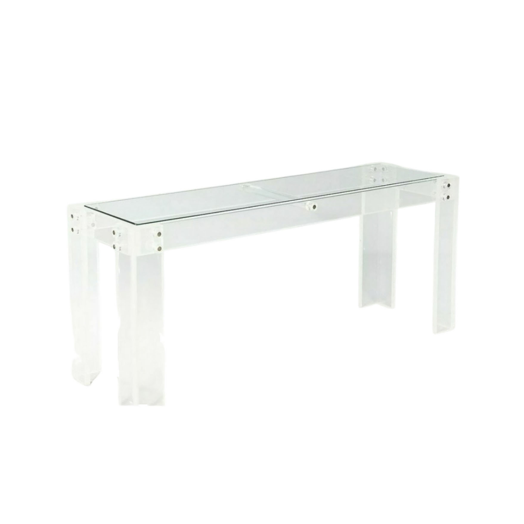 Clear Home Design 54'' Console Table | Wayfair