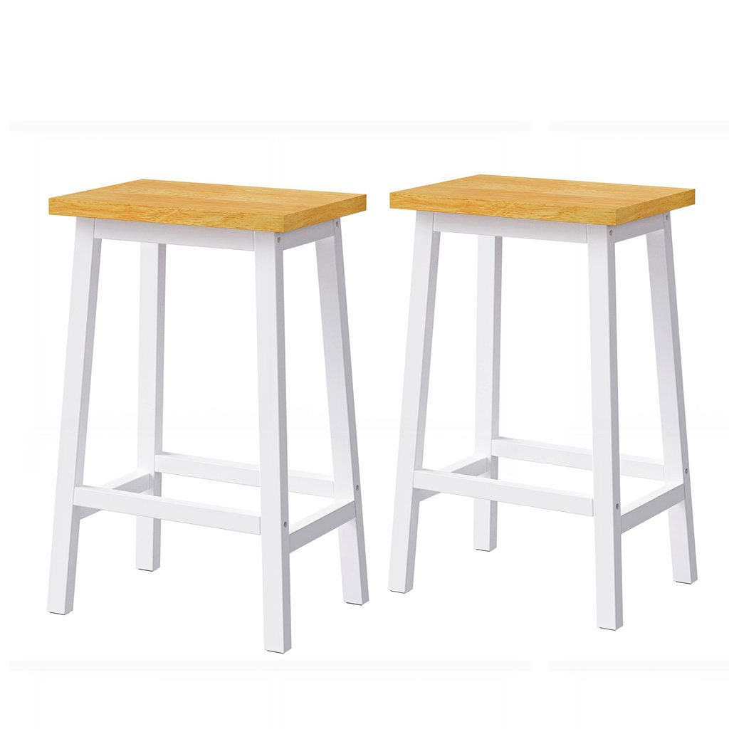 Gracie Oaks 48inch Large Kitchen Island with 2 Bar Stools - Wayfair Canada