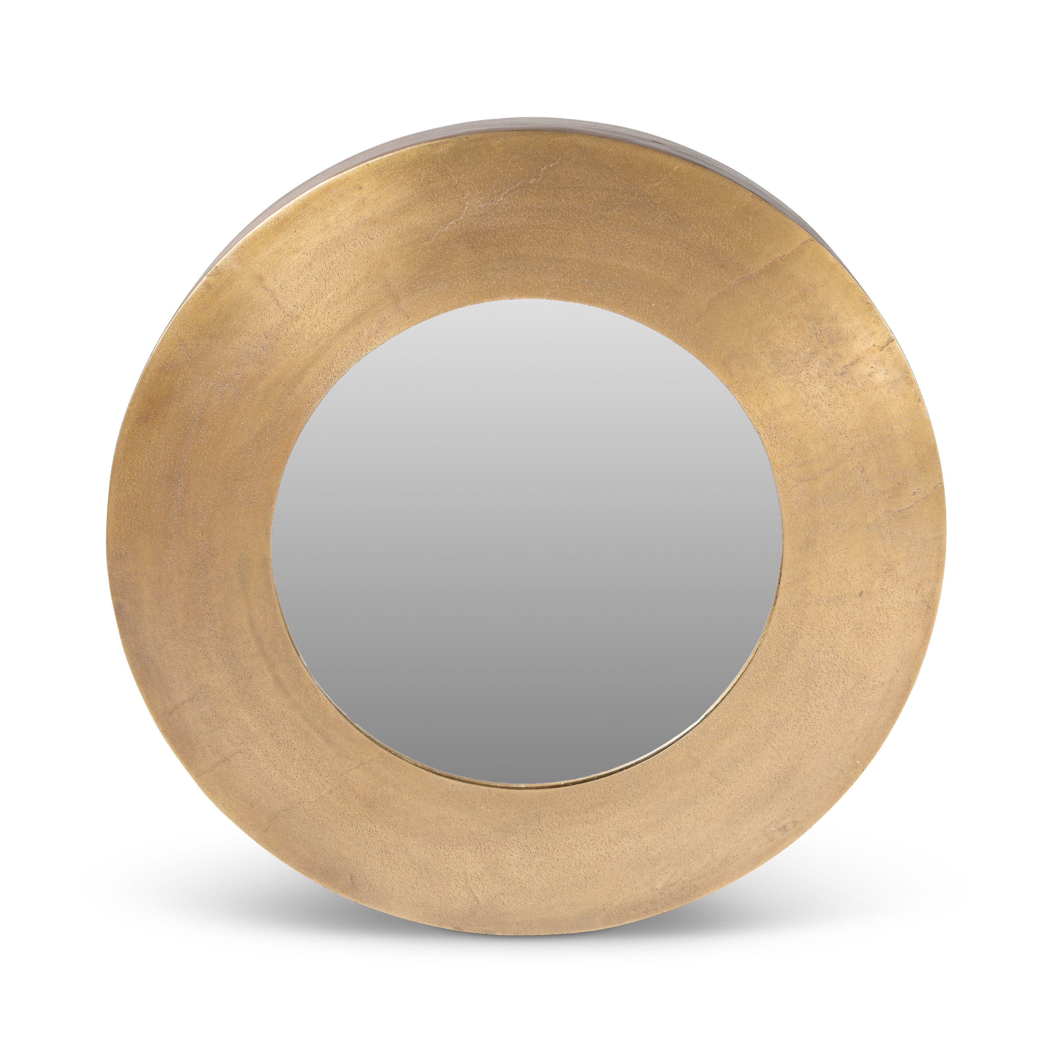 Mercer41 Zayvien Aluminum Round Wall Mirror | Wayfair