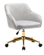 Hykkon Jace Velvet Office Chair & Reviews | Wayfair.co.uk