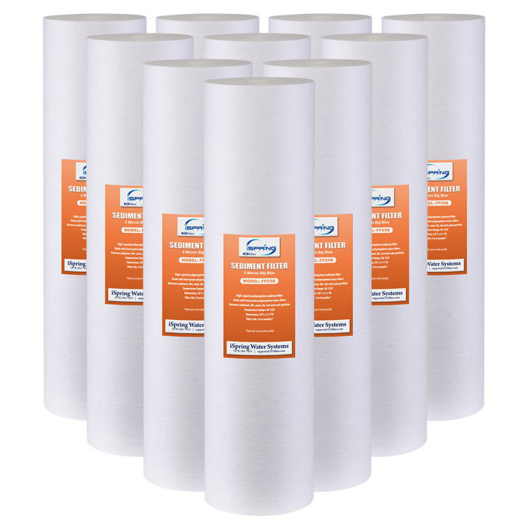 iSpring Water Systems iSpring FP25BX10 5 micron Sediment Filter ...
