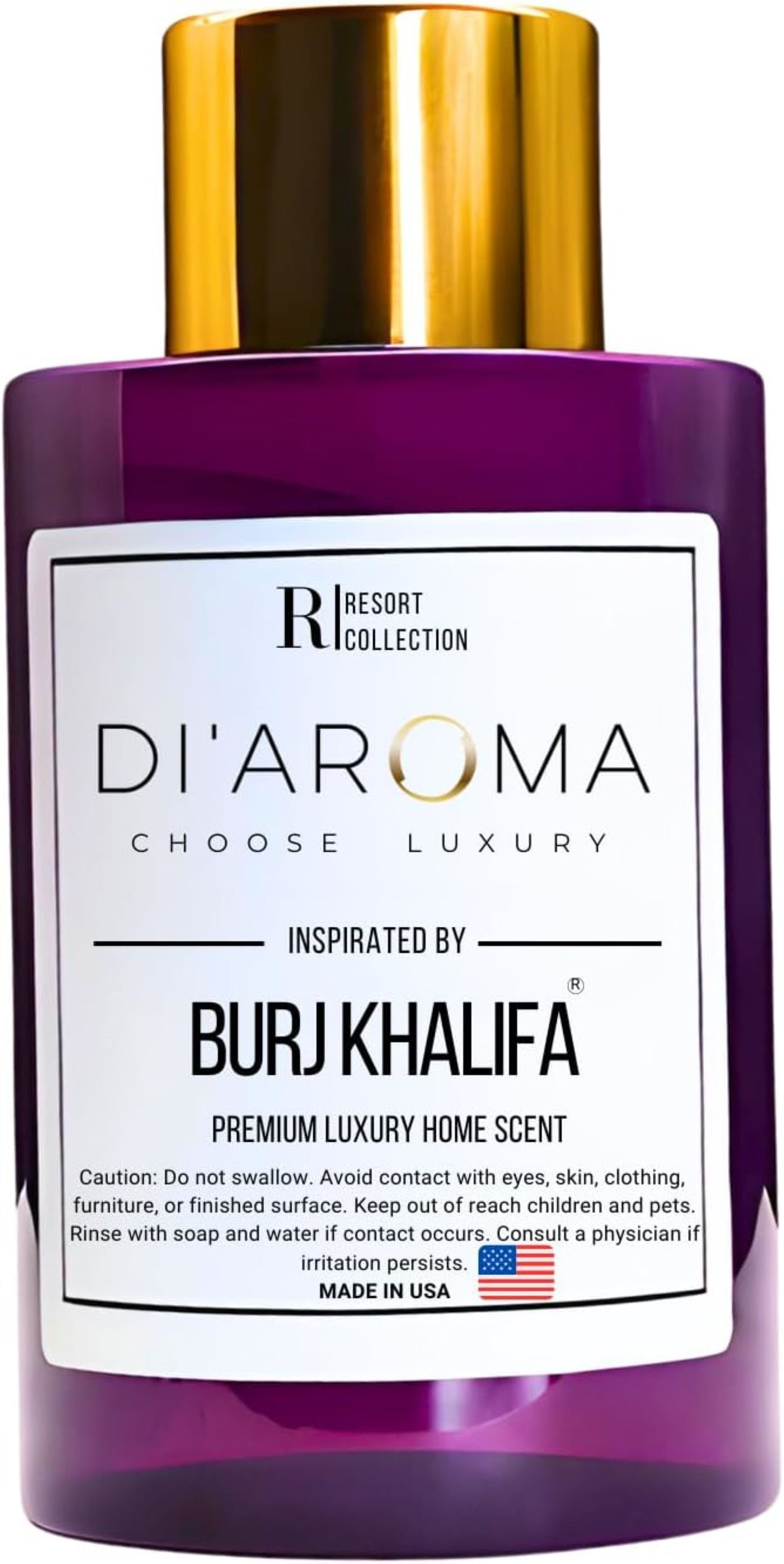 Mystic Romance Burj Khalifa Aroma Oil Blend Plastic Purple Bottle 120Ml ...