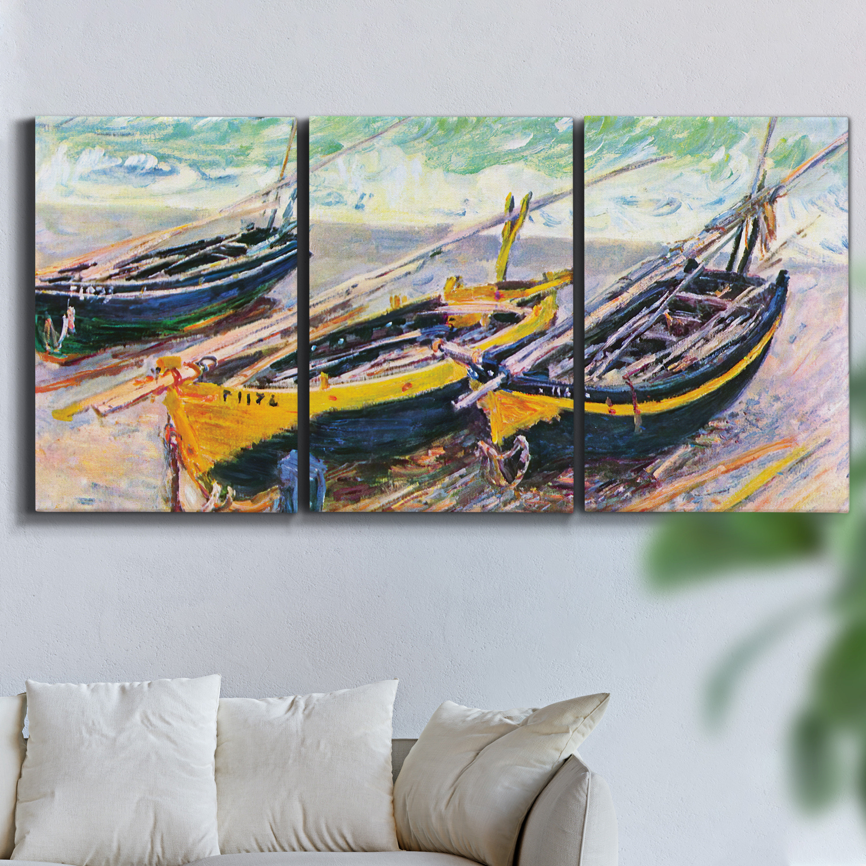 Wexford Home Aisle Marker Framed On Canvas 3 Pieces Print - Wayfair Canada