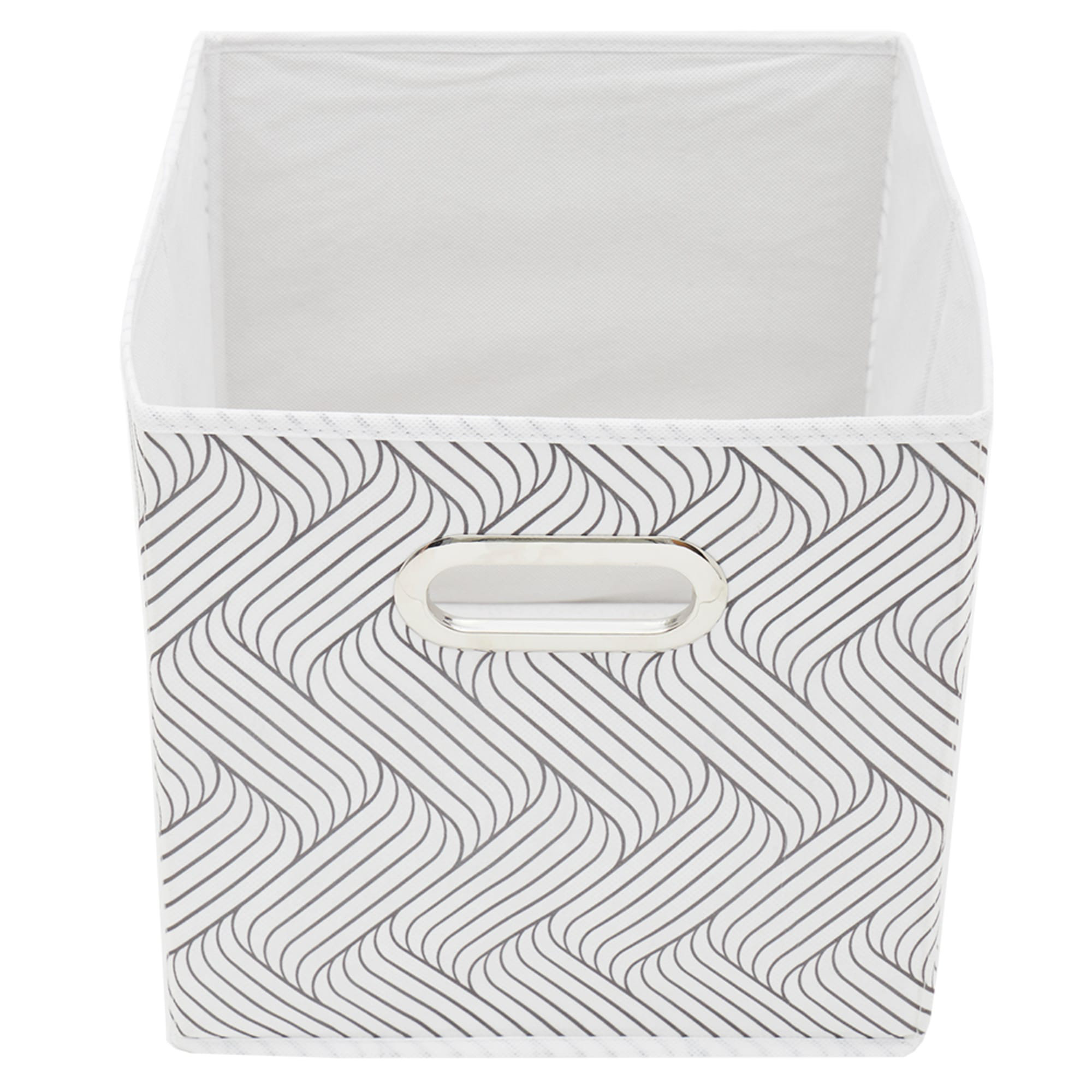 Wrought Studio™ Wave Fabirc Bin | Wayfair