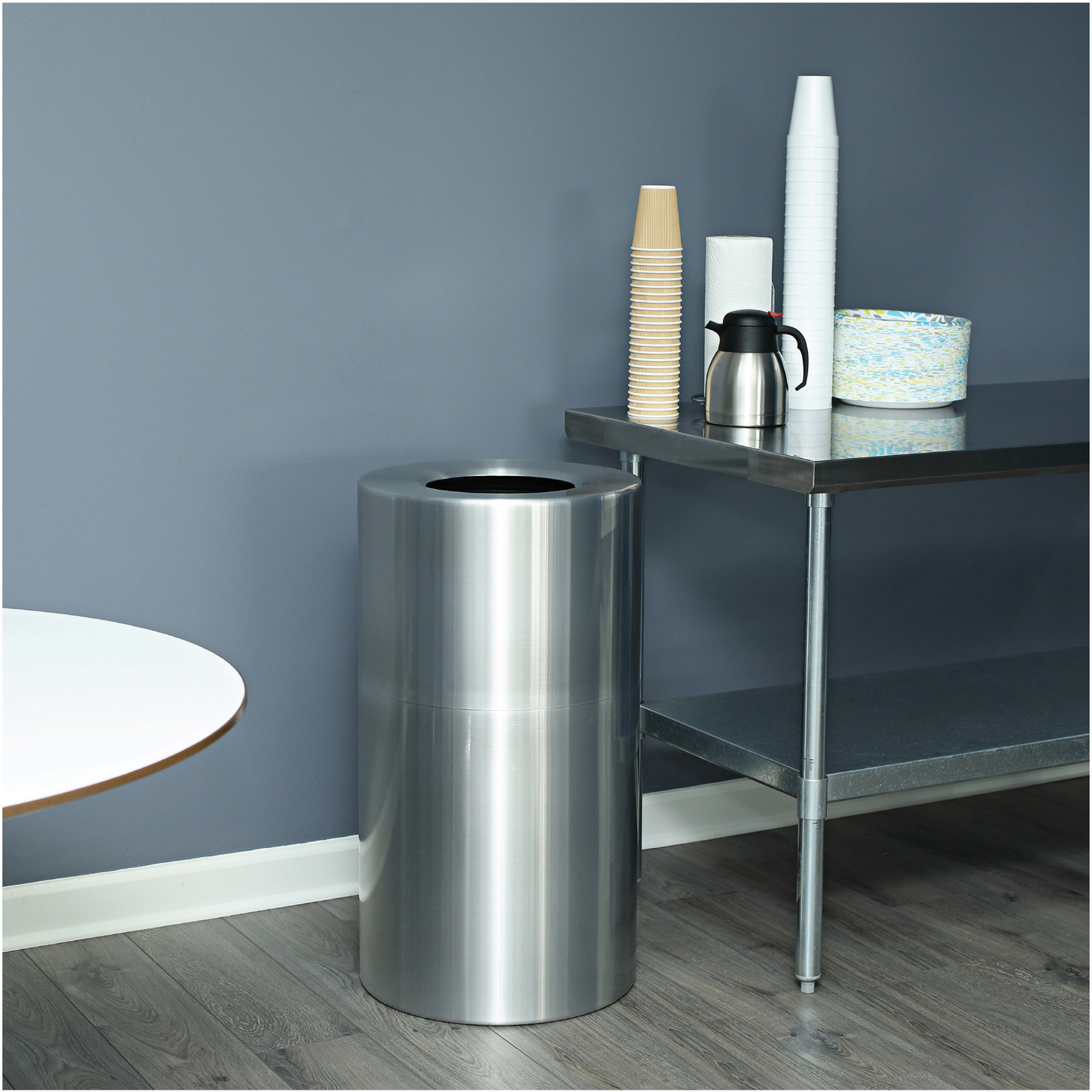 Genuine Joe Receptacle 35 Gallon Trash Can & Reviews - Wayfair Canada