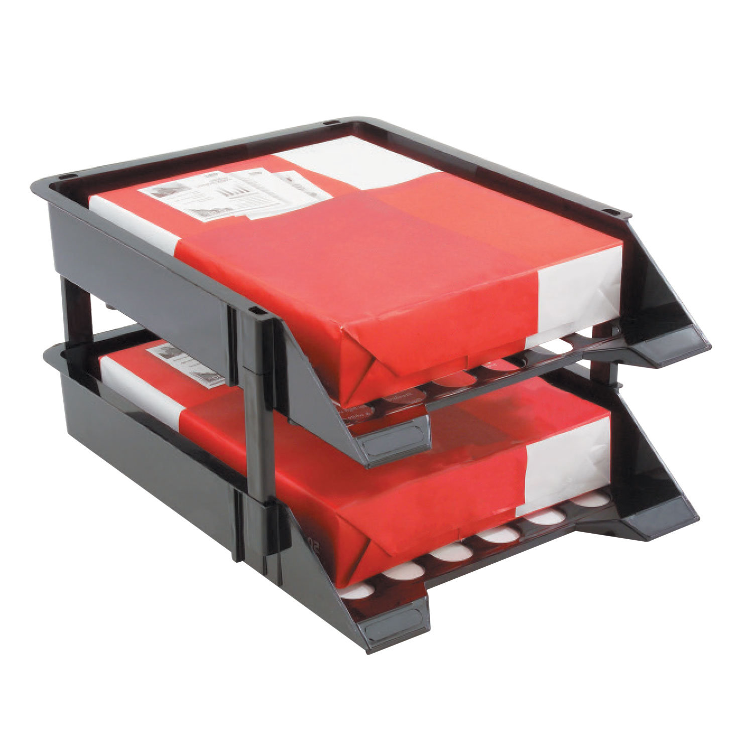 Deflect-O Corporation Super Tray Unbreakable Countertop Tray Set, Two ...