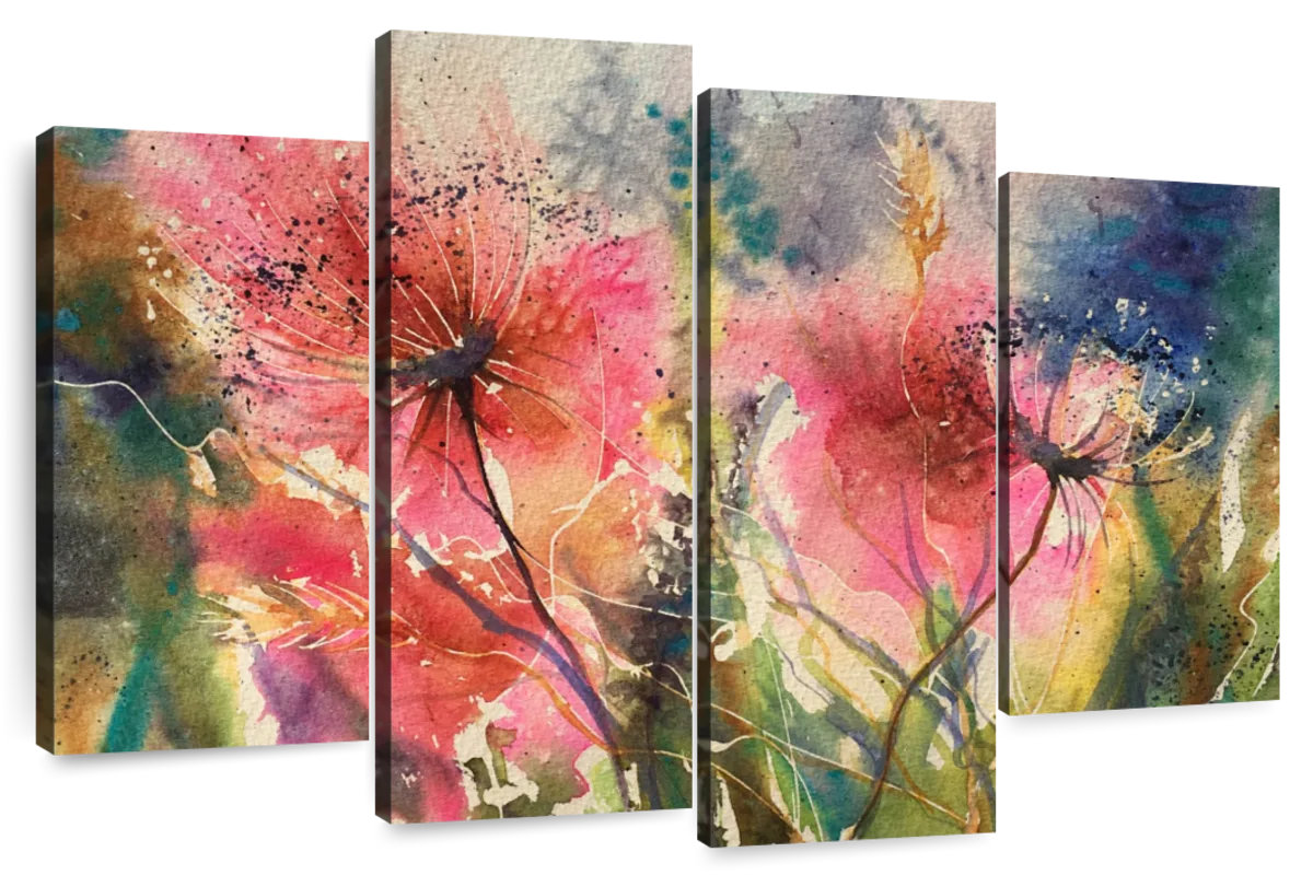 Wade Logan Avery Blush Forest Blooms - Wayfair Canada