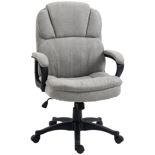 Linen Office Chairs You'll Love | Wayfair