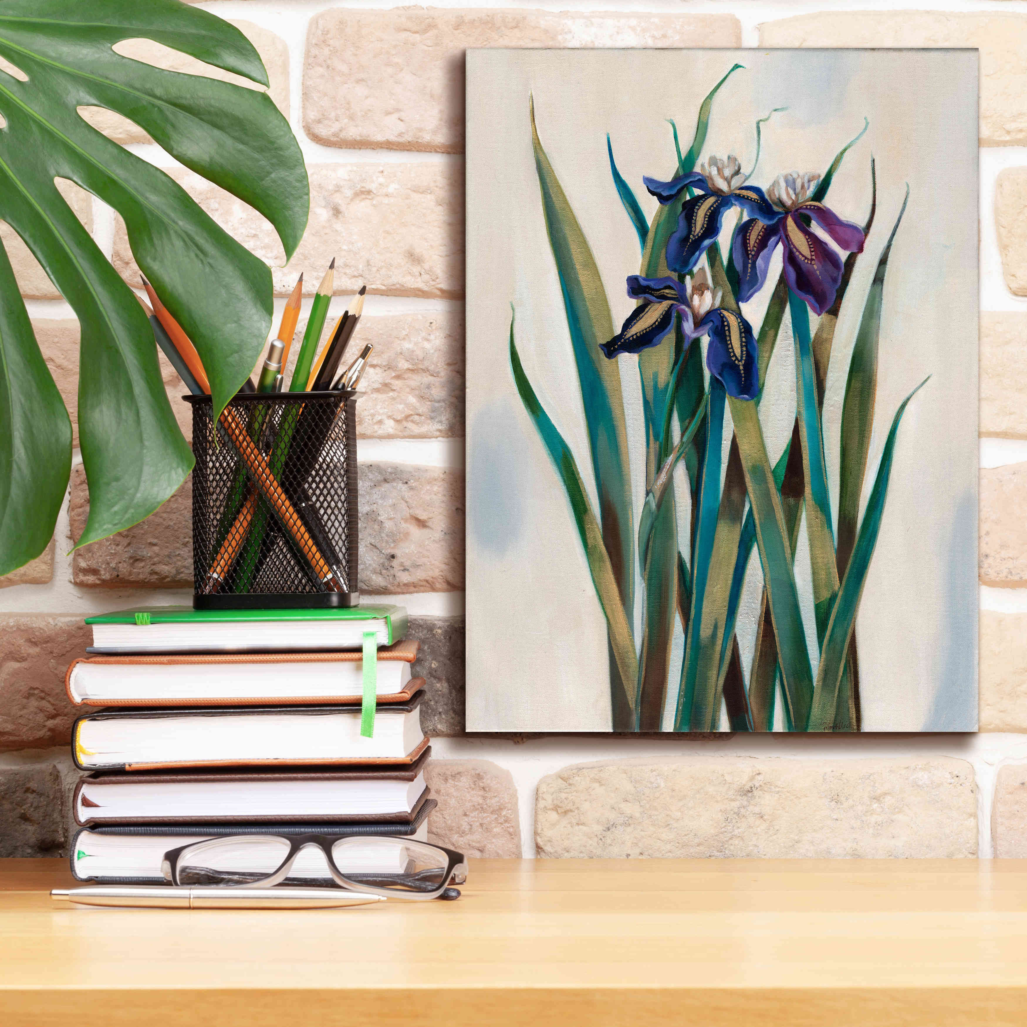 Red Barrel Studio® Epic Graffiti 'Iris Inlay' By Louise Montillio Gic ...