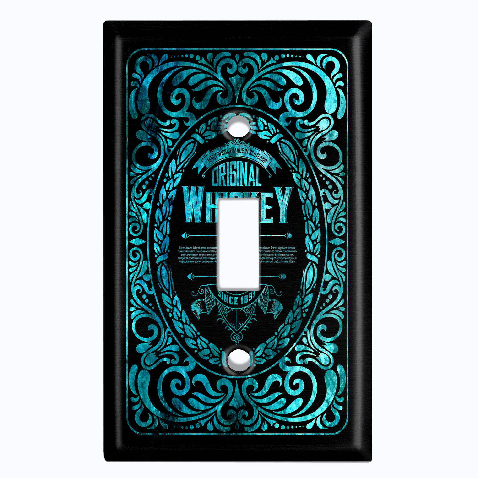 WorldAcc Metal Light Switch Plate Outlet Cover (Vintage Scottish ...