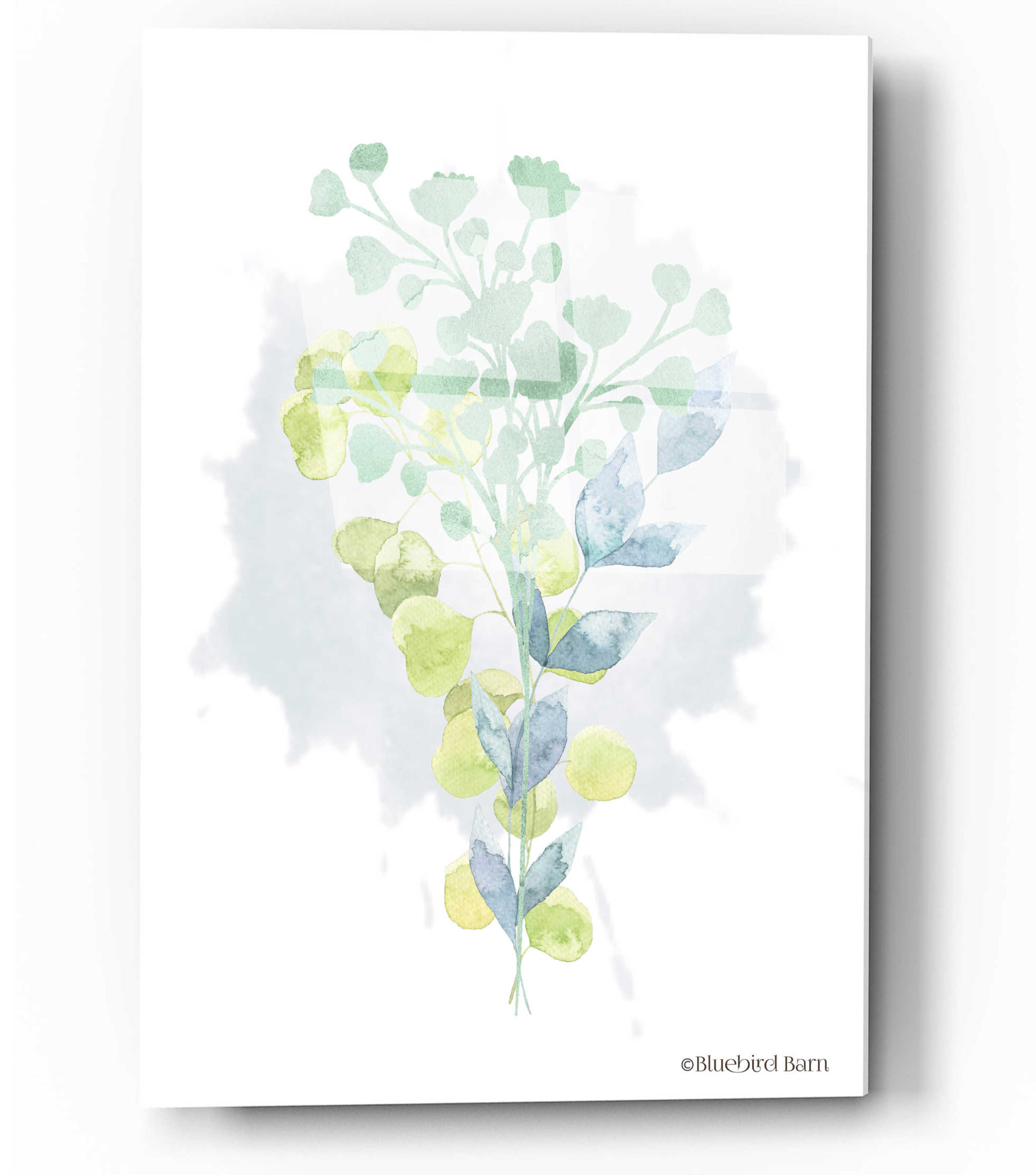 Winston Porter Watercolor Greenery Series I by Bluebird Barn - Unframed ...