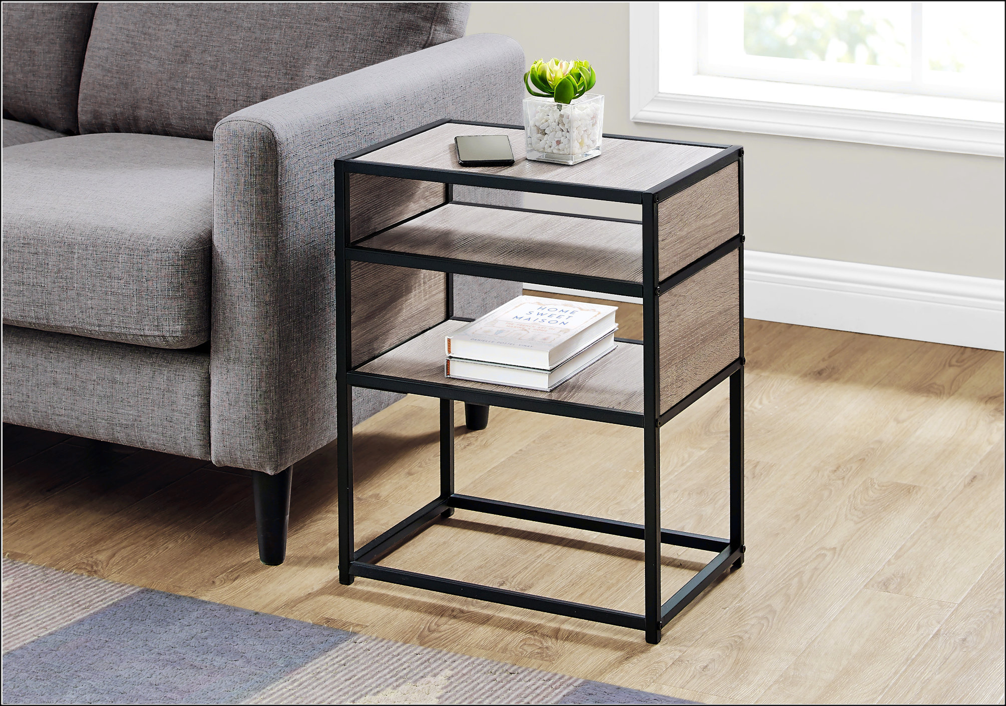17 Stories 3-Tier Accent Table | Wayfair