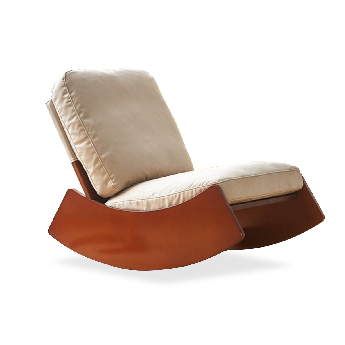 abodeappeal 24.02" Standard Solid + Manufactured Wood Rocking Chair ...