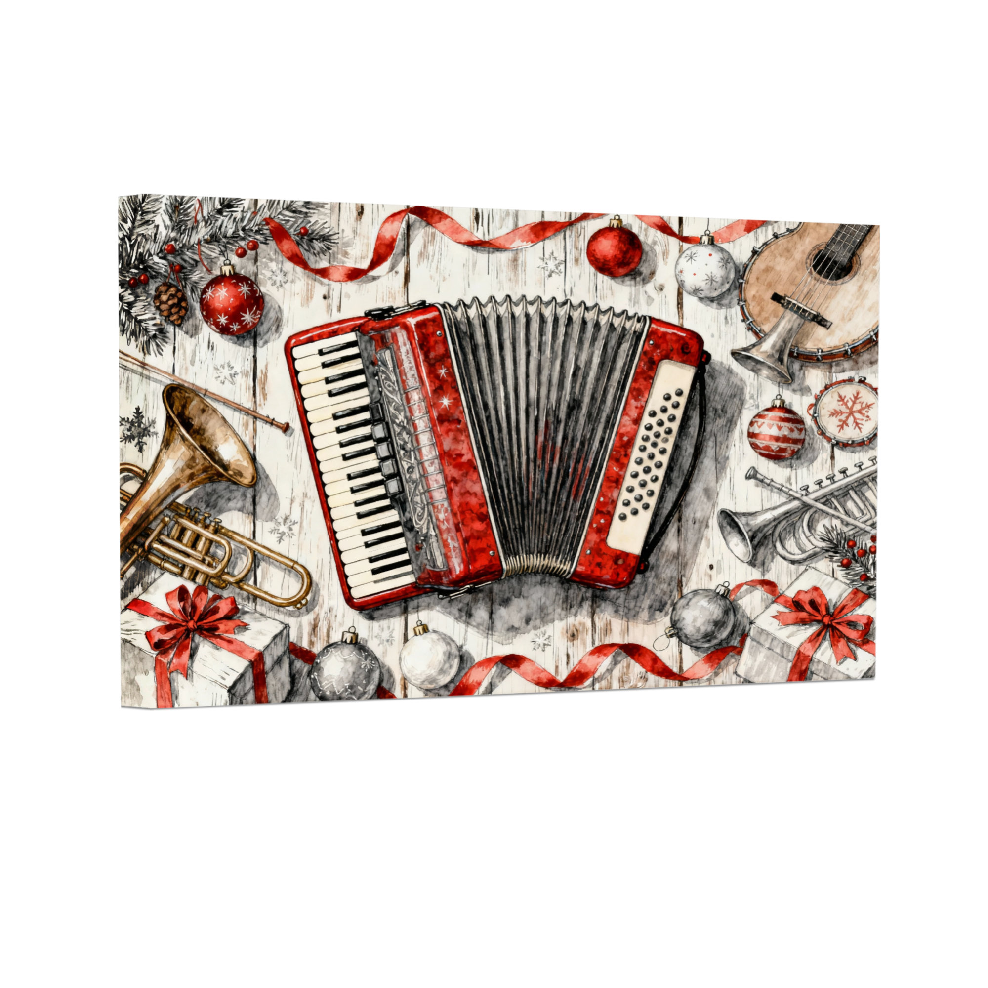 Ophelia & Co. Christmas Christmas Music Instruments Accordion ...
