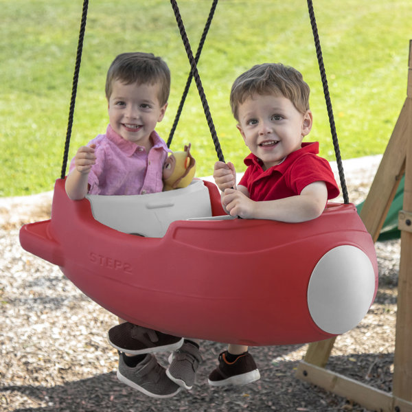 Step2 Rocket Swing for Two Outdoor Swing for Toddlers & Reviews | Wayfair