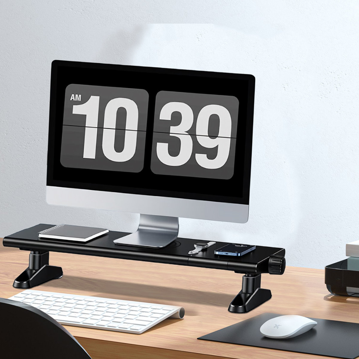 Inbox Zero Malisa Plastic Monitor Stand | Wayfair