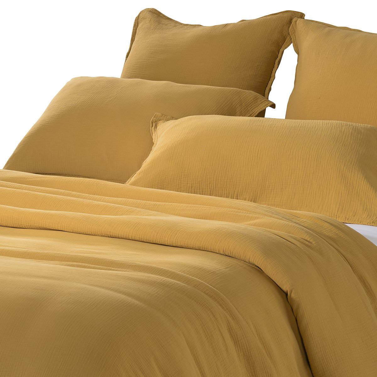Brunelli Muslin 100% Cotton Muslin Duvet Cover Set | Wayfair