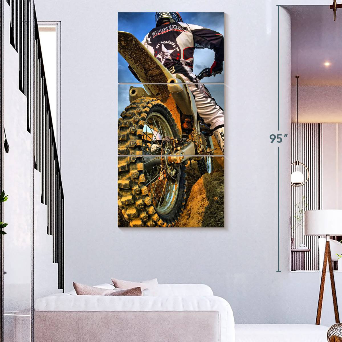 Ebern Designs Dirt Bike Backside | Wayfair