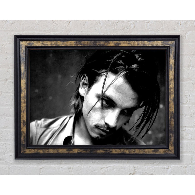 Bright Star Johnny Depp Sexy - Single Picture Frame Art Prints ...