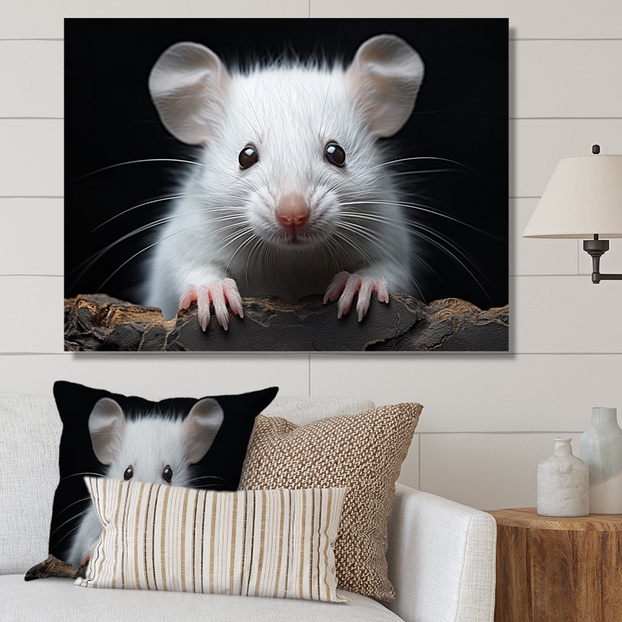Latitude Run® White Small Rodent Wonders | Wayfair