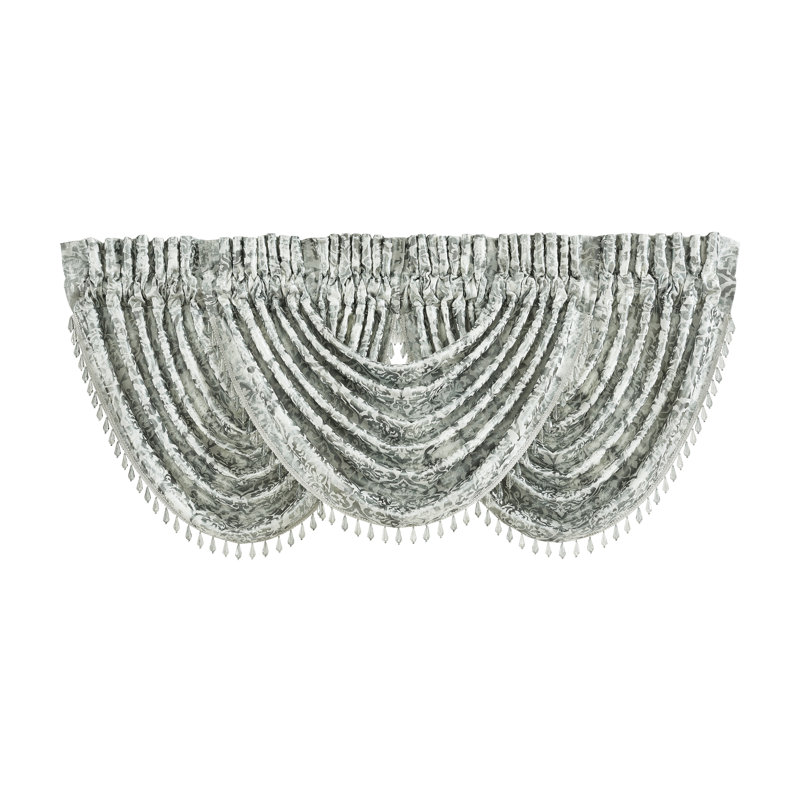 Five Queens Court Donna Window Waterfall Valance | Wayfair
