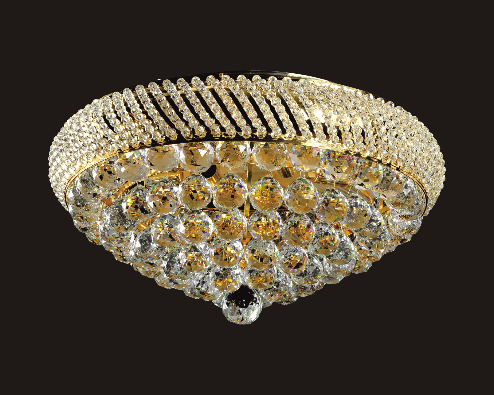 Rosdorf Park Tedder 12-Light 24" Chandelier Style Circle Flush Mount ...