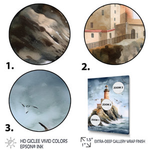 Beachcrest Home™ Amedee Ocean Watchtower III - Print | Wayfair