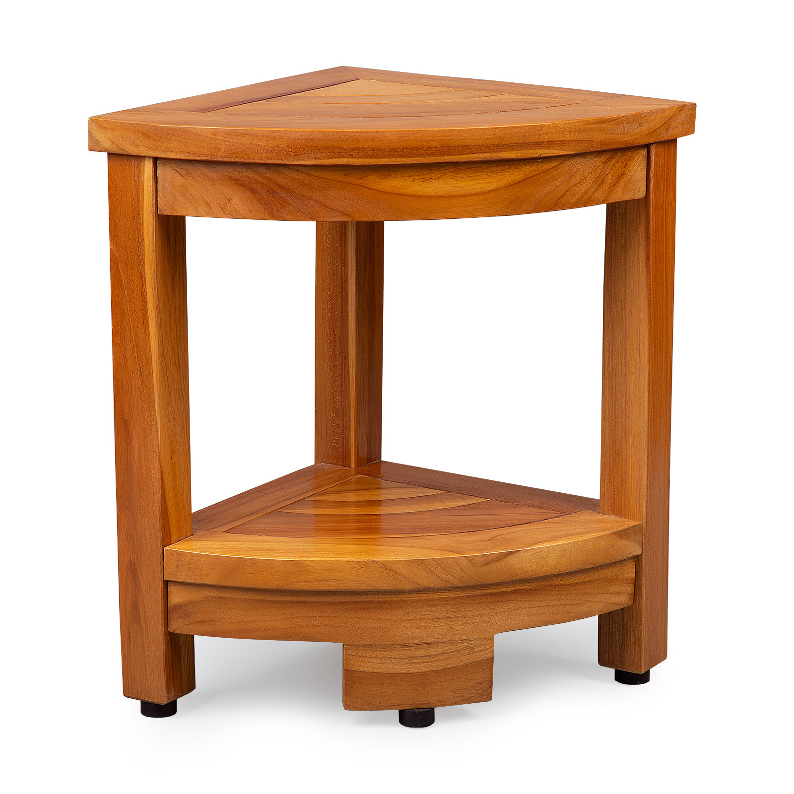 Union Rustic Latrese 12" W Teak Shower Bench & Reviews - Wayfair Canada