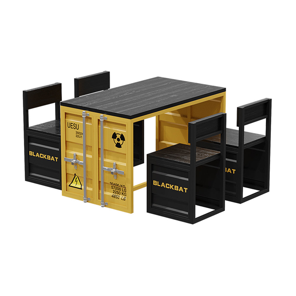 Industrial Style Sofa Industrial Air Container Table And Chairs ...