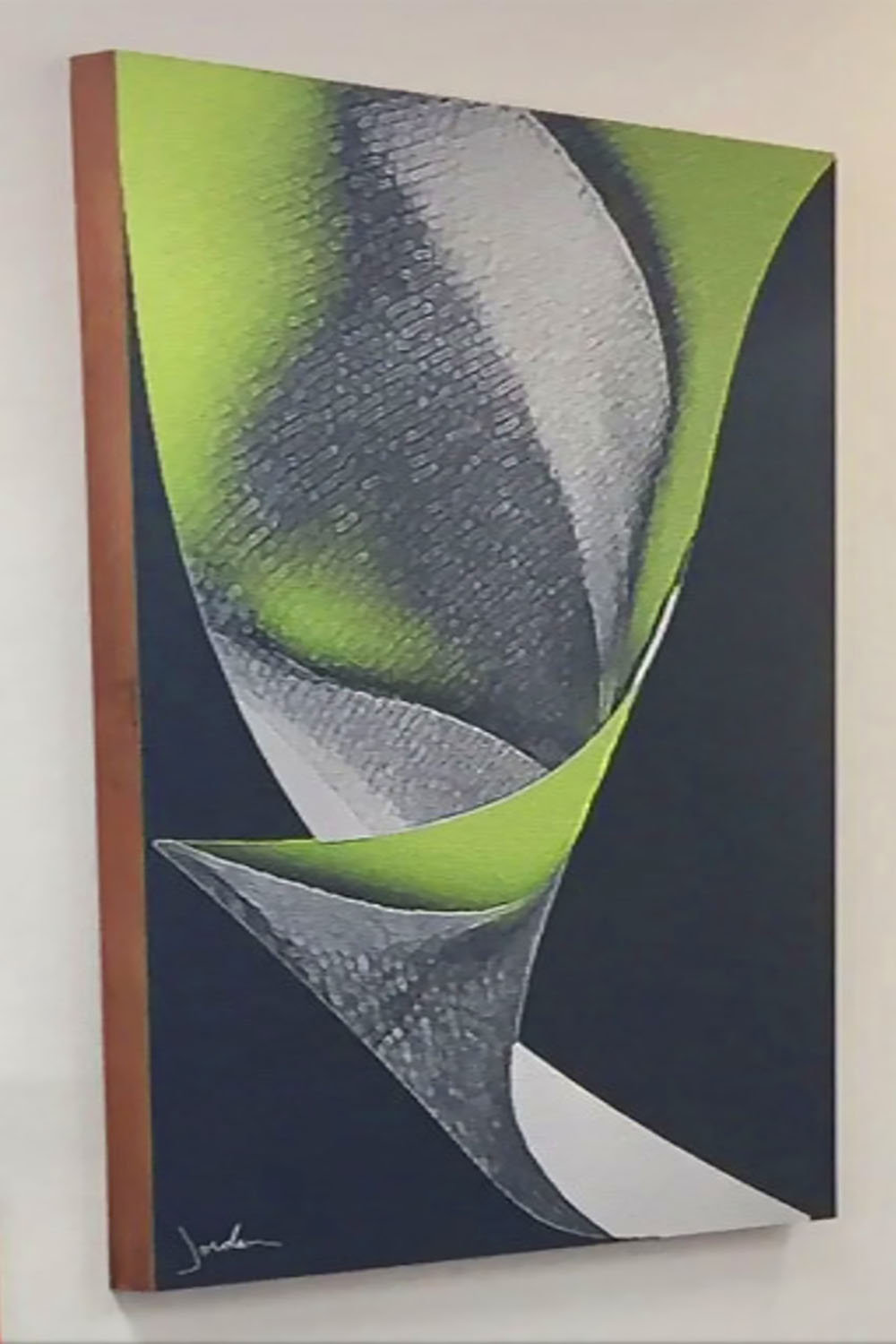 Jordan Gallery of Cambria Arc And Twist #1 Painting | Wayfair