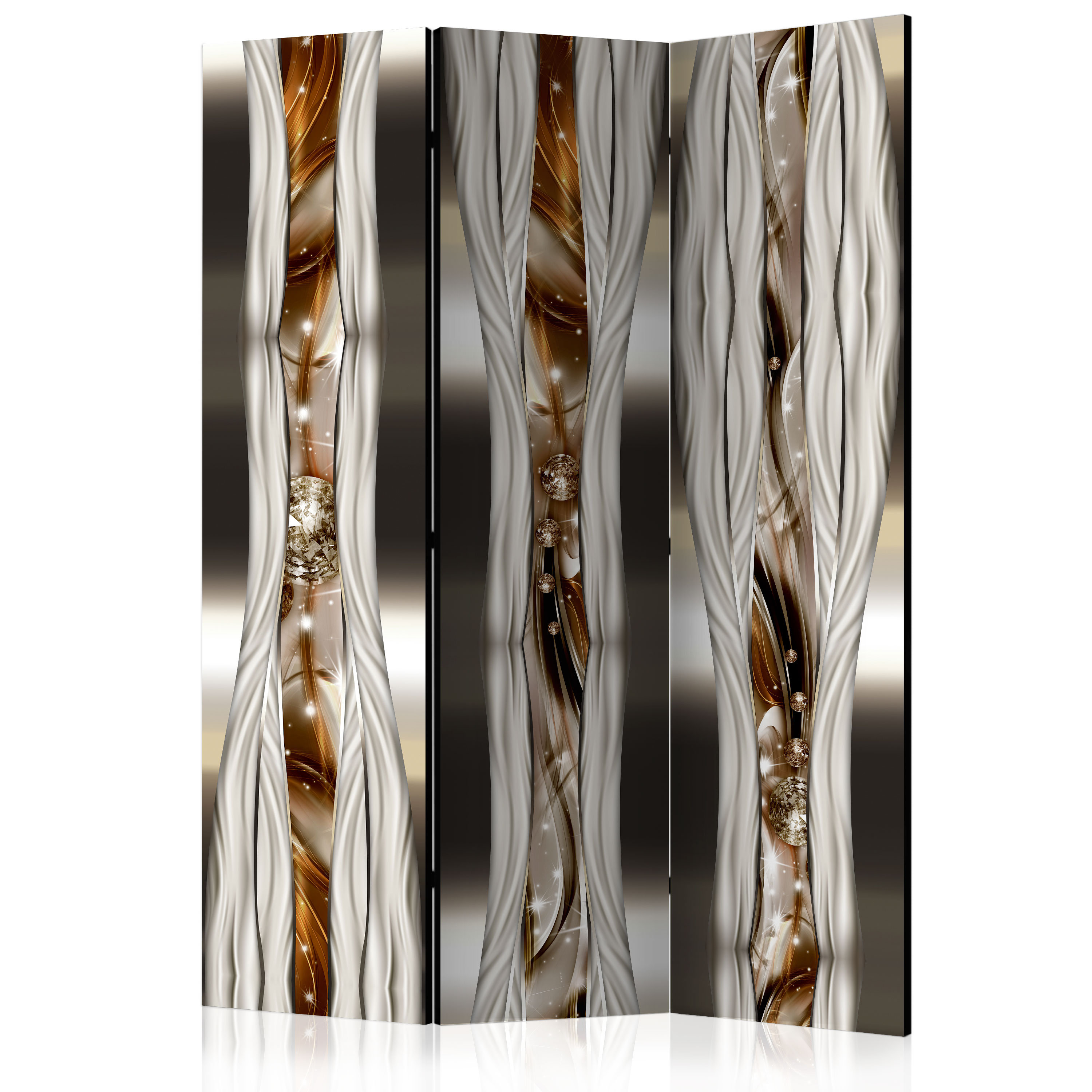 East Urban Home Carbon Solid Wood Folding Room Divider | Wayfair