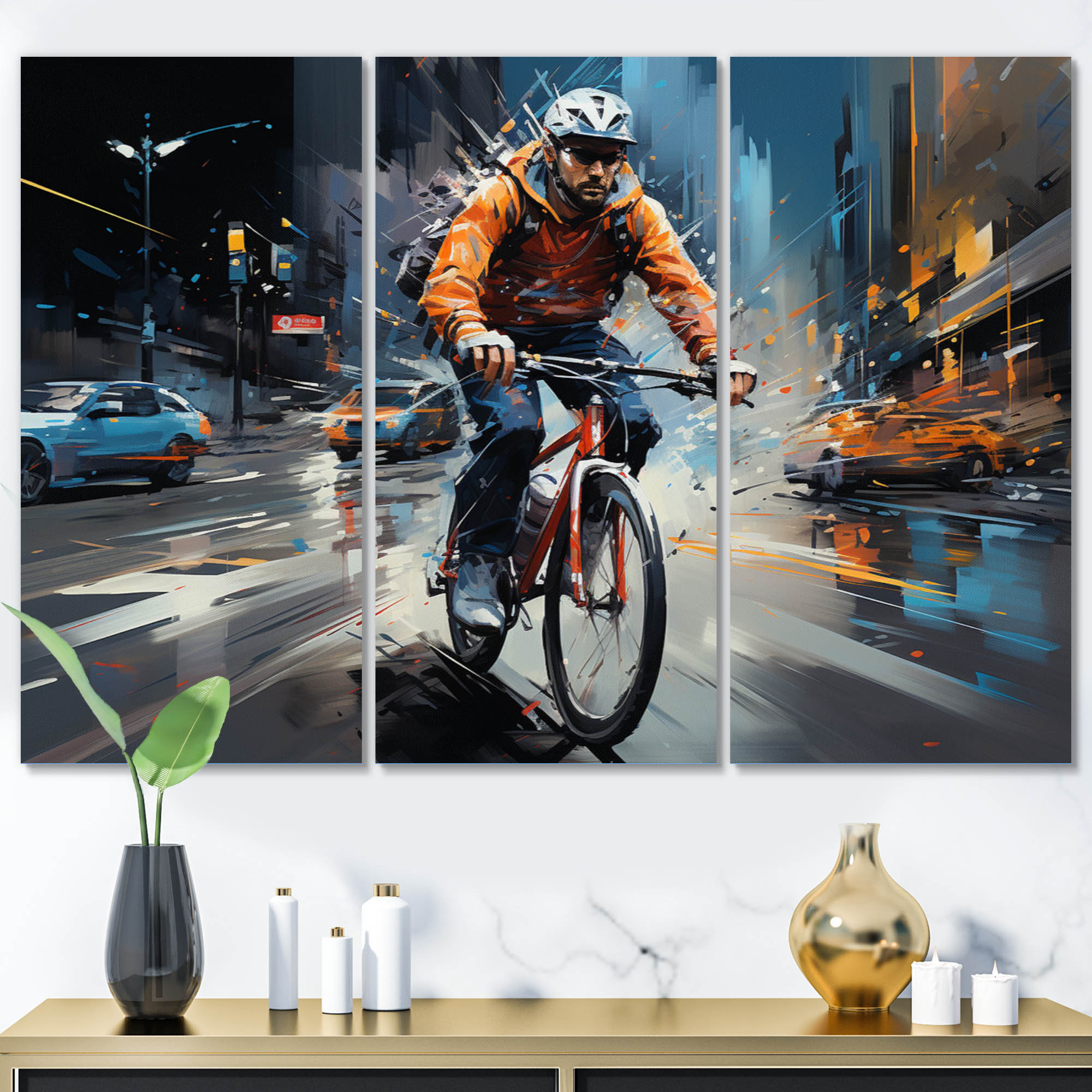 Winston Porter Delivery Urban Vibes - Transportation Wall Art Print Set ...