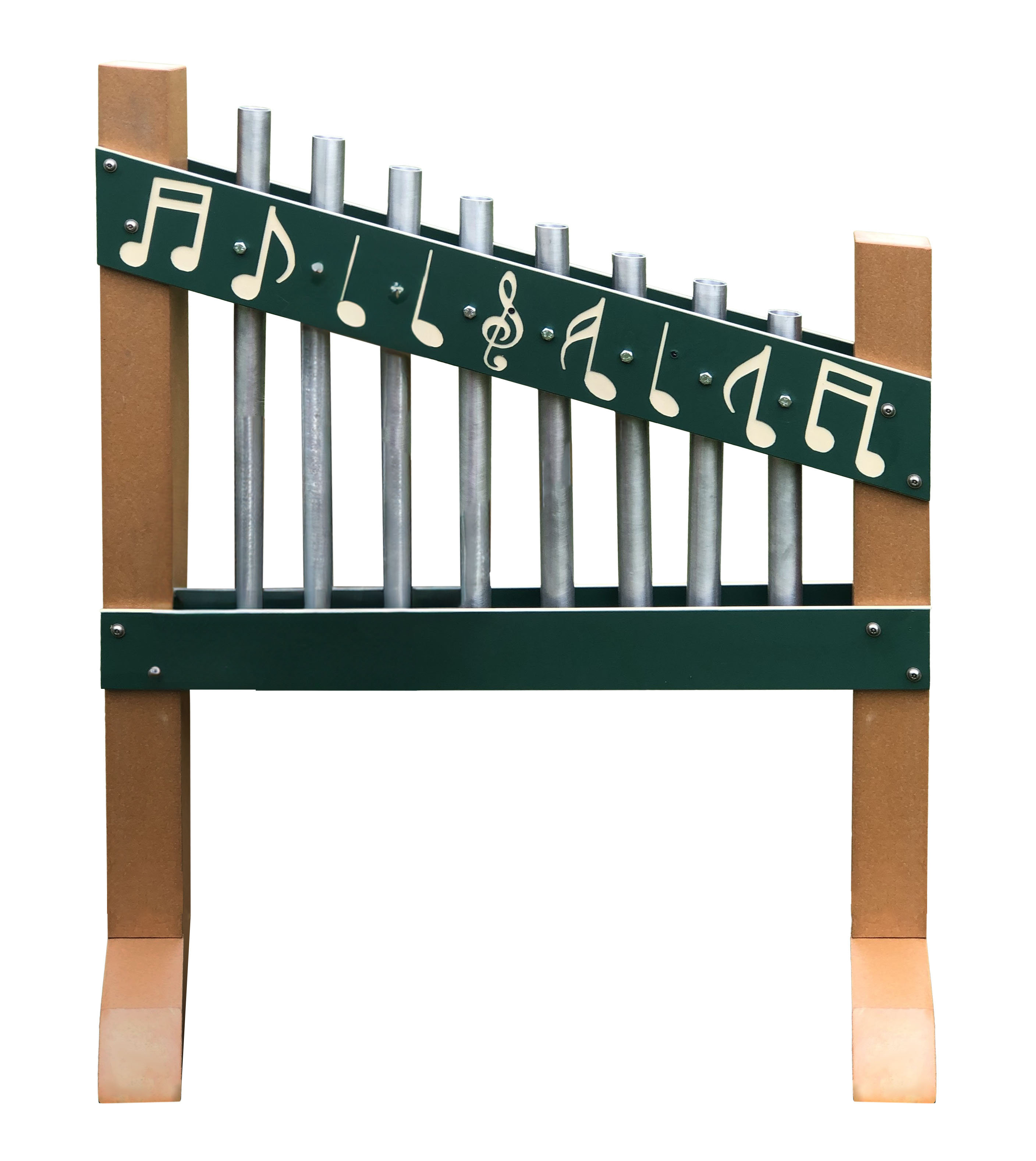 ImagineThat Play Systems Recycled Chime Wall | Wayfair