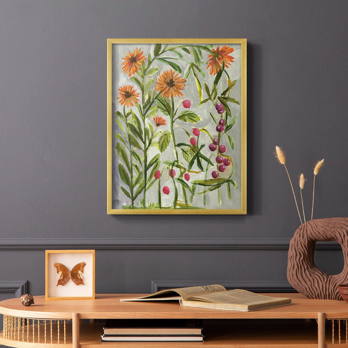 Lark Manor™ Dear Nature III Framed Print - Solid Wood | Wayfair