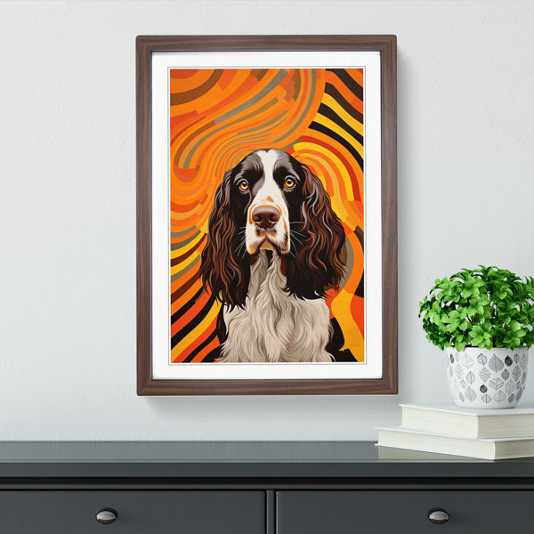 Marlow Home Co. English Springer Spaniel Op No.4 - Single Picture Frame ...