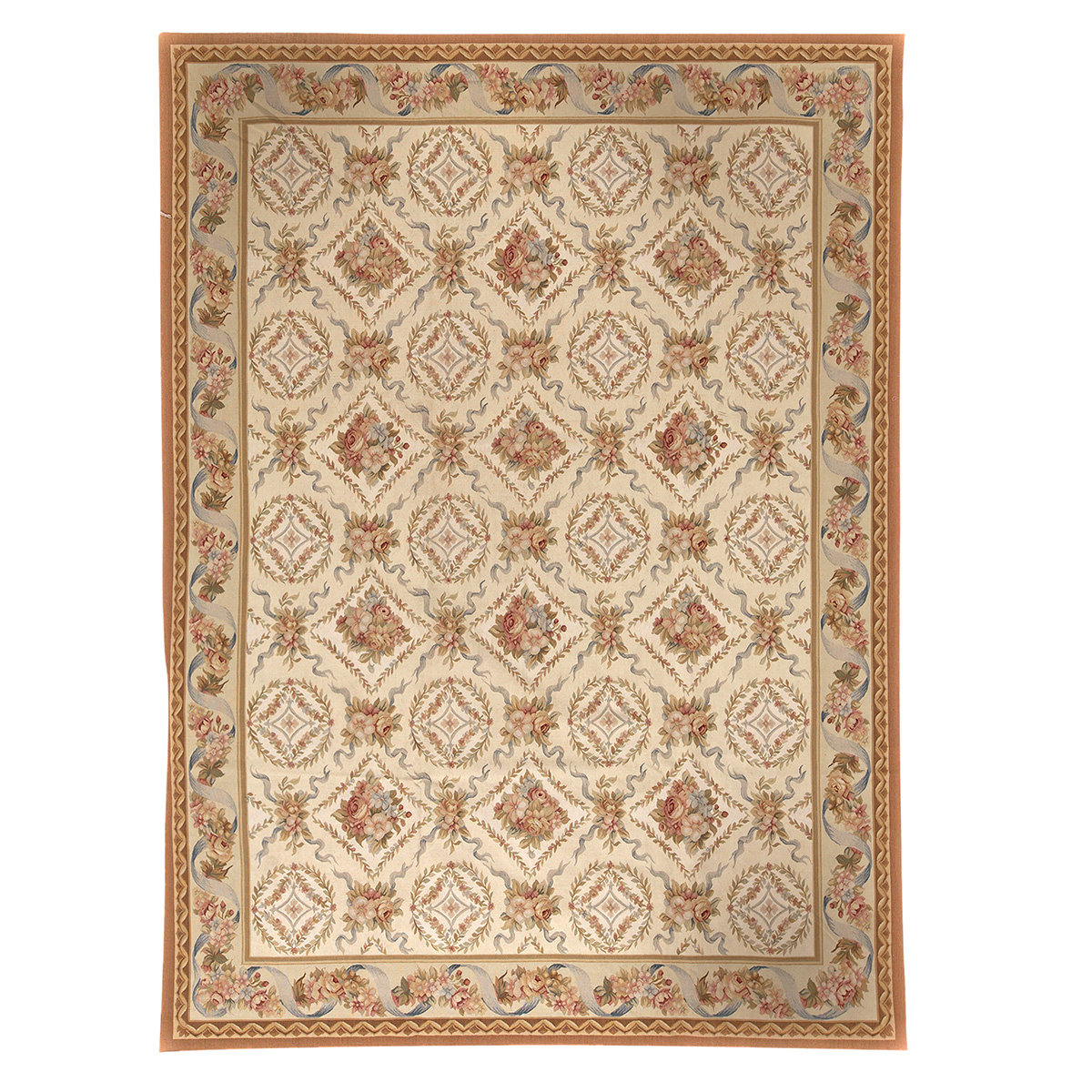 Bokara Rug Co., Inc. One-of-a-Kind High-Quality Hand-Knotted Beige ...
