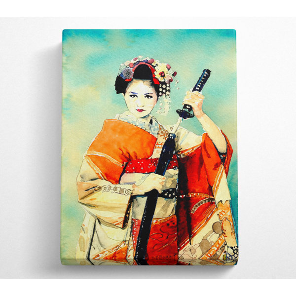ClassicLiving Samuria Warrior - Wrapped Canvas Art Prints | Wayfair.co.uk