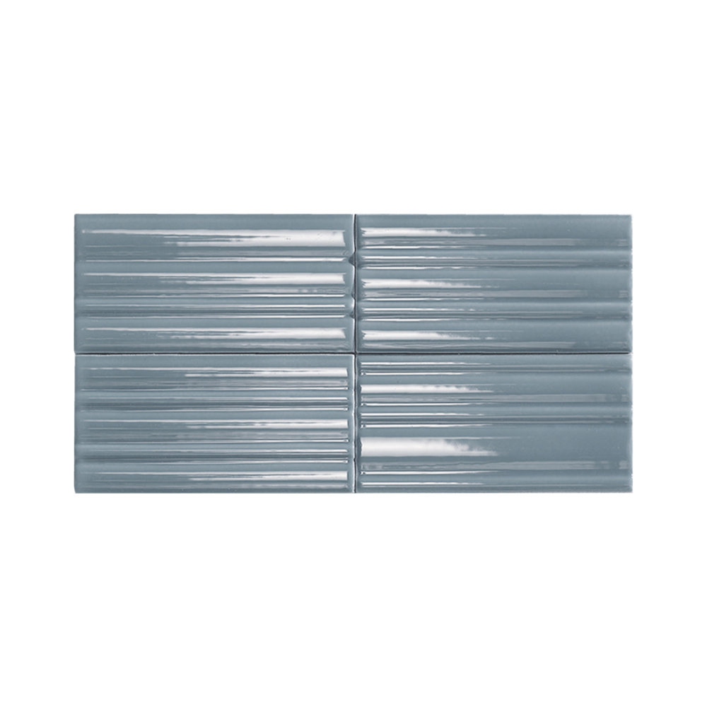 Tile Market Piccolo Sticks 2.5x5 3D Ribbed Wall Tile | Wayfair
