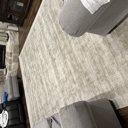 17 Stories Adelene Abstract Ivory/Gray Area Rug & Reviews | Wayfair