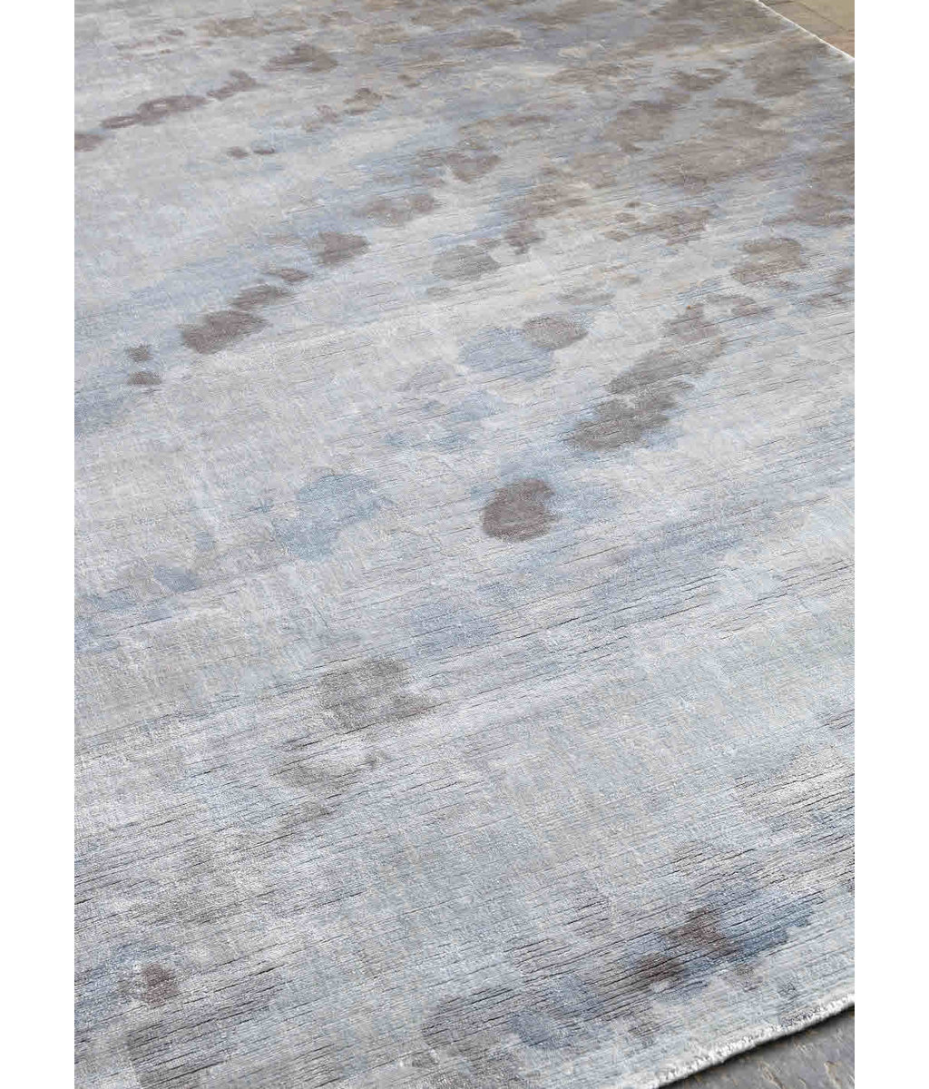 EXQUISITE RUGS Koda Abstract Hand-Loomed Ink Blue Area Rug | Perigold