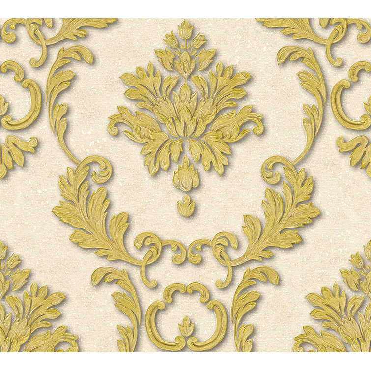 House of Hampton® Lanphear Damask Roll | Wayfair
