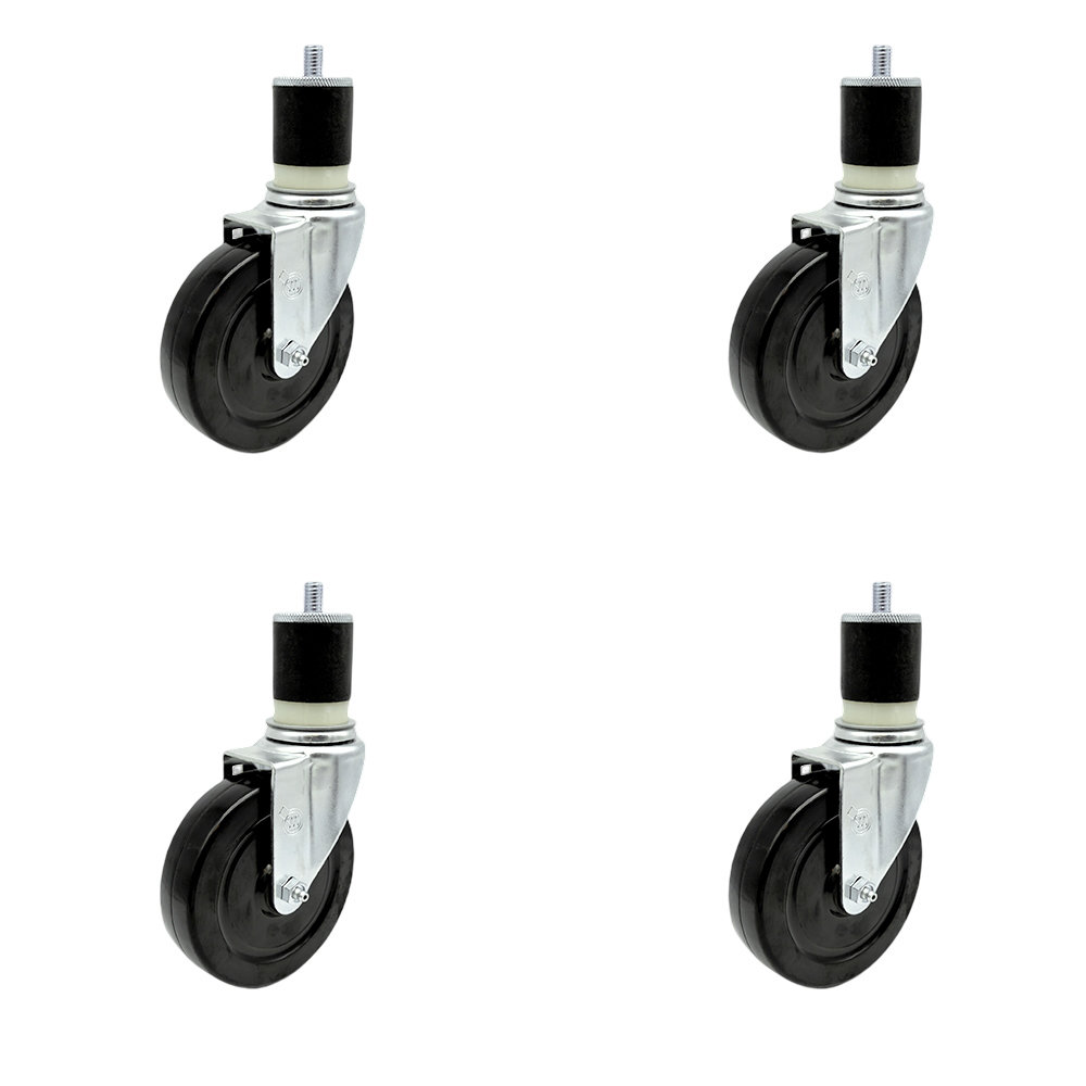Service Caster Hard Rubber Caster | Wayfair