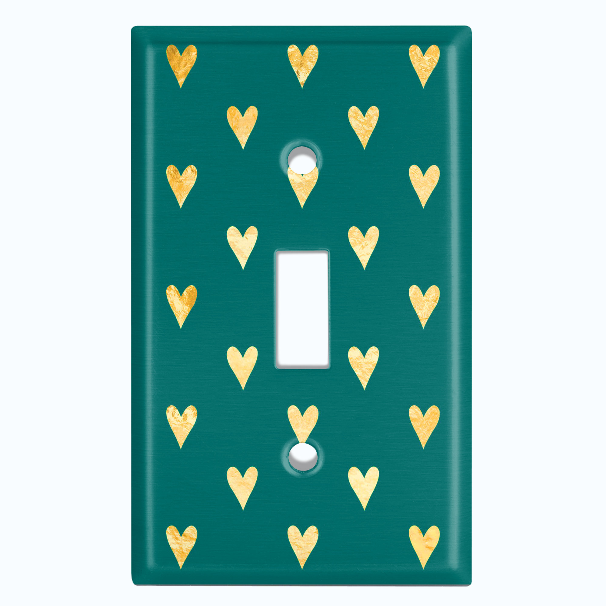 WorldAcc Damask Yellow Elegant Gate 1-Gang Toggle Light Switch Wall ...