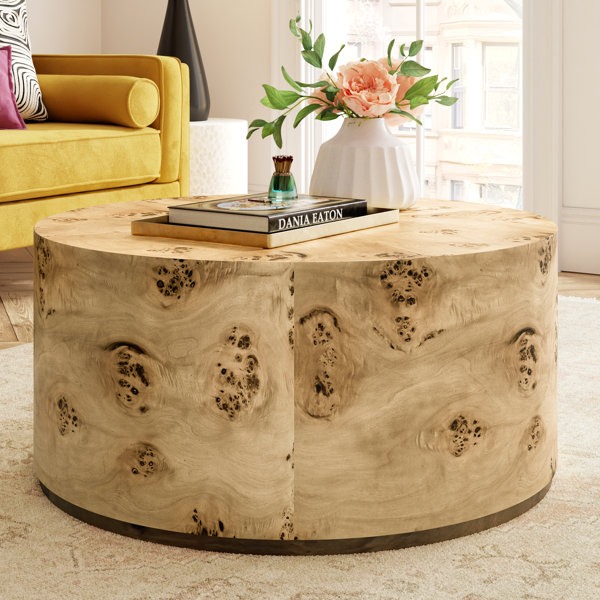 Round Wood Coffee Tables You'll Love | Wayfair