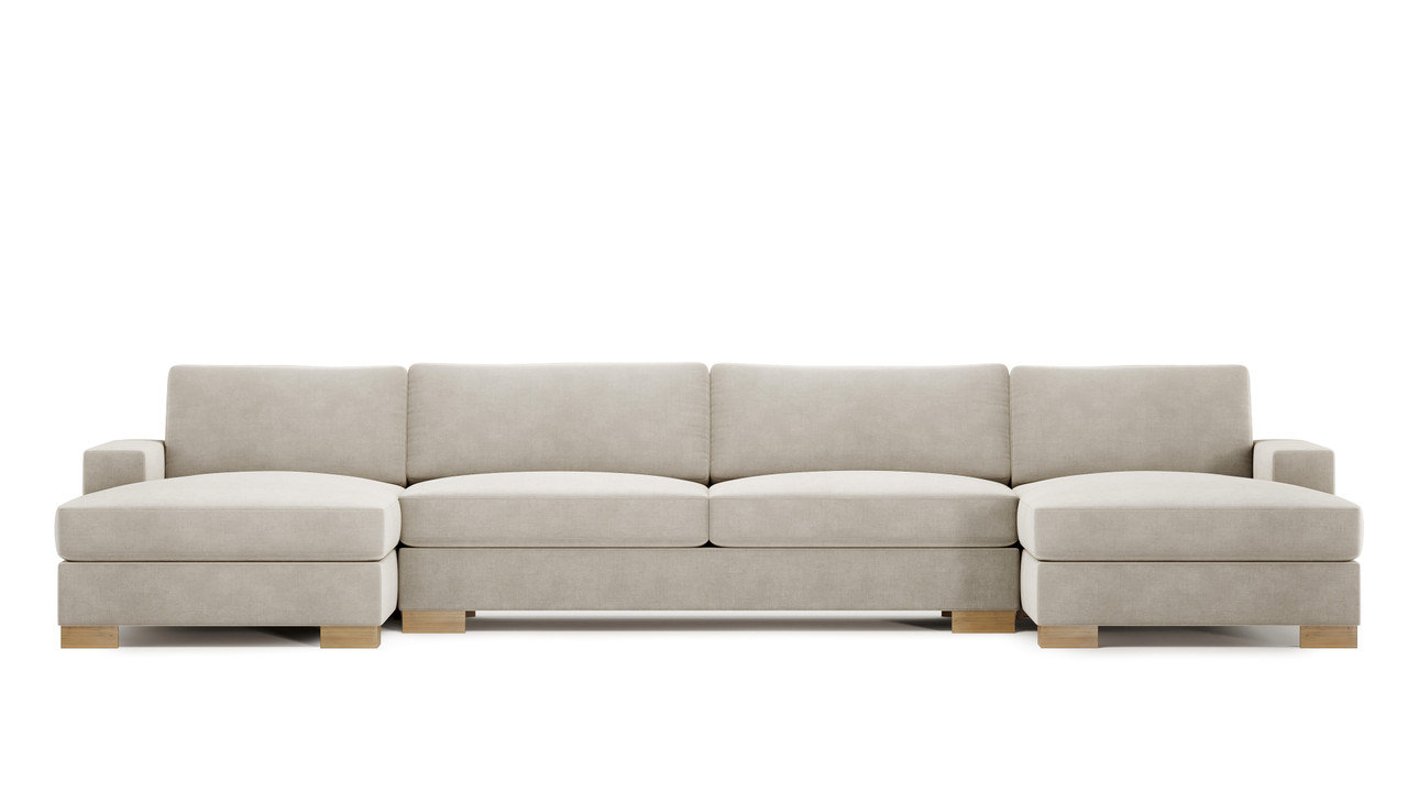 Orren Ellis Berkley 3 Piece Chaise Armless Sofa Chaise - Wayfair Canada