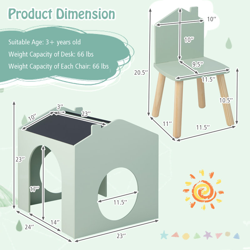Isabelle & Max™ Merve Specialty 2 - Student Preschool Interactive Table ...