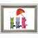 Happy Larry Umbrella Cats Framed Print | Wayfair.co.uk