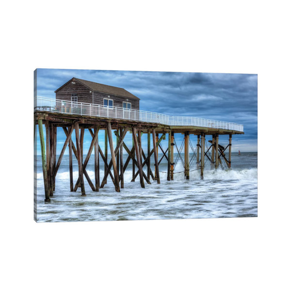 East Urban Home " Belmar Pier " by David Gardiner Painting Print ...